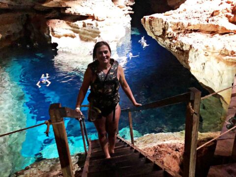 Poço Encantado, imperdível na Chapada Diamantina - Viaje com Norma